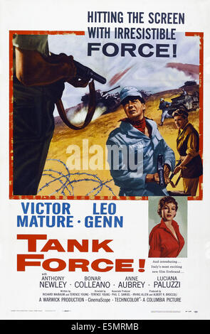 TANK, US poster, from left: James Garner, C. thomas Howell, Jenilee ...