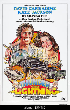 THUNDER AND LIGHTNING, David Carradine, 1977 Stock Photo - Alamy