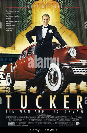 TUCKER, Jeff Bridges, 1988 Stock Photo - Alamy