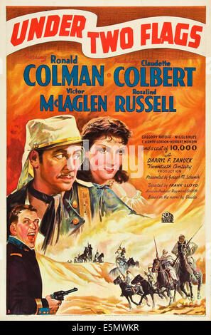 UNDER TWO FLAGS, Claudette Colbert, 1936, TM & Copyright © 20th Century ...