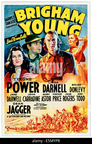 BRIGHAM YOUNG, Dean Jagger, 1940, (c) 20th Century Fox, TM & Copyright ...