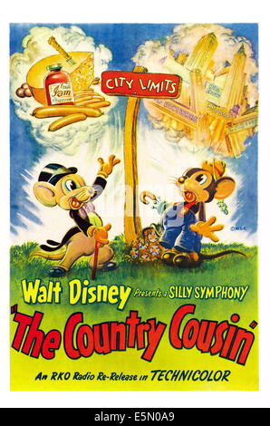 COUNTRY COUSIN, THE, Disney animation, 1936 Stock Photo - Alamy