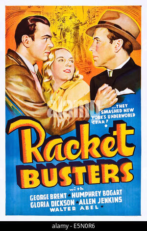 RACKET BUSTERS, George Brent, Gloria Dickson, Humphrey Bogart, 1938 ...