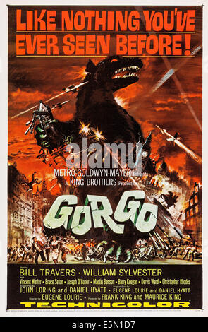 GORGO, US poster art, 1961 Stock Photo - Alamy