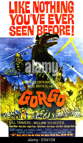 GORGO, poster art, 1961 Stock Photo - Alamy