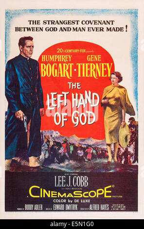 THE LEFT HAND OF GOD, from left: Humphrey Bogart, Philip Ahn, 1955 ...