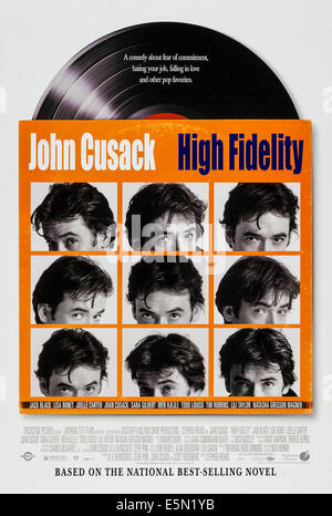 HIGH FIDELITY 2000 Buena Vista film with Jack Black Stock Photo - Alamy