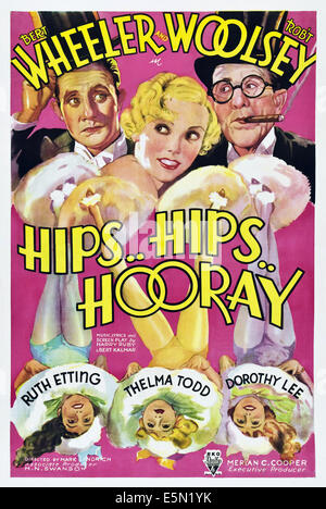 HIPS HIPS HOORAY, Robert Woolsey, 1934 Stock Photo - Alamy