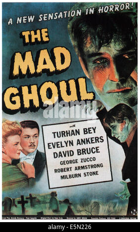 THE MAD GHOUL, David Bruce, Evelyn Ankers, 1943 Stock Photo - Alamy