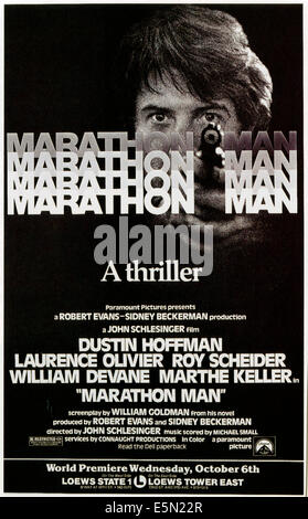 MARATHON MAN, Dustin Hoffman, 1976 Stock Photo - Alamy
