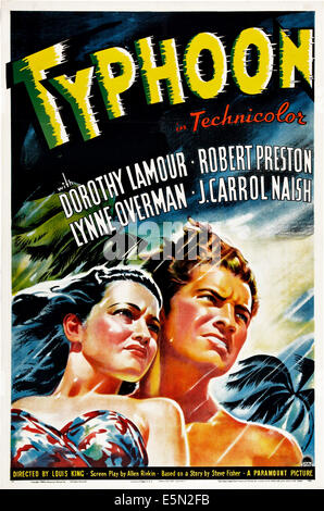 TYPHOON, Robert Preston, 1940 Stock Photo - Alamy