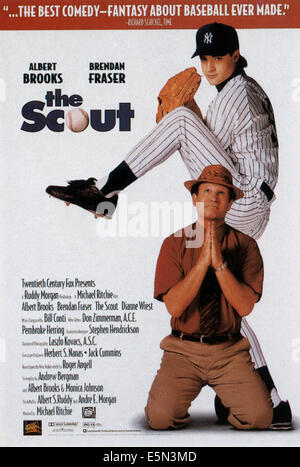 THE SCOUT, Albert Brooks, 1994. TM and Copyright ©20th Century Fox Film ...