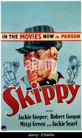 SKIPPY, Jackie Cooper, 1931 Stock Photo - Alamy