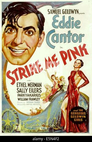 STRIKE ME PINK, Eddie Cantor, 1936 Stock Photo - Alamy