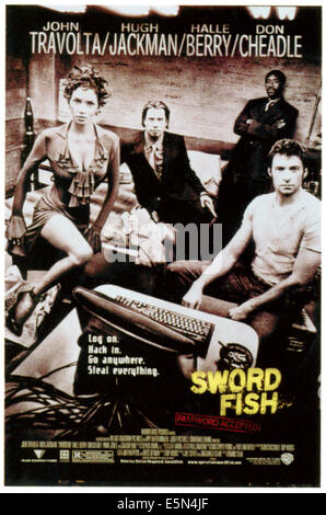 SWORDFISH, John Travolta, Hugh Jackman, Halle Berry, 2001, (c) Warner ...
