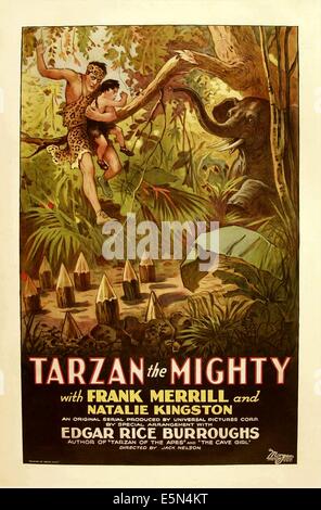 TARZAN THE MIGHTY, Frank Merrill, 1928 Stock Photo - Alamy