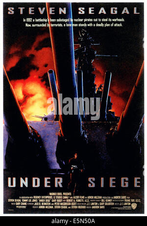 UNDER SIEGE, Steven Seagal, 1992, (c)Warner Bros./courtesy Everett ...