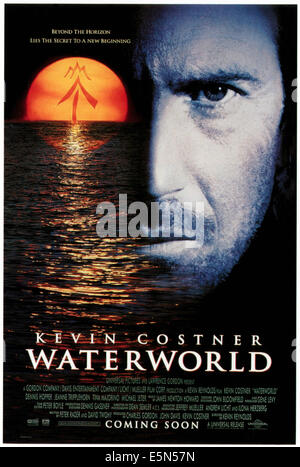 WATERWORLD, Kevin Costner, 1995. (c) Universal Pictures/ Courtesy ...