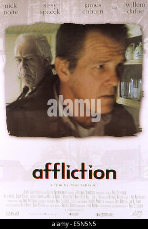AFFLICTION, Nick Nolte & James Coburn, 1998 Stock Photo - Alamy
