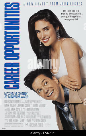 CAREER OPPORTUNITIES, Jennifer Connelly, Frank Whaley, 1991, (c ...