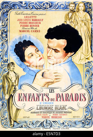 CHILDREN OF PARADISE, (aka LES ENFANTS DU PARADIS), Polish poster art ...