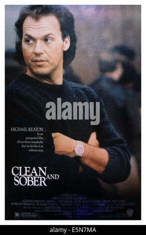 CLEAN AND SOBER, Michael Keaton, 1988, (c)Warner Bros./courtesy Everett ...