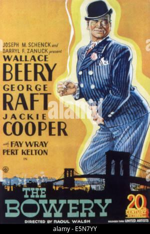 THE BOWERY, Wallace Beery, 1933, TM and Copyright 20th Century Fox Film ...