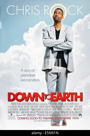 DOWN TO EARTH -2001 CHRIS ROCK Stock Photo - Alamy