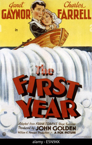 THE FIRST YEAR, Janet Gaynor, Charles Farrell, 1932, (c) 20th Century ...