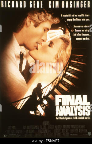 FINAL ANALYSIS, Kim Basinger, Richard Gere, 1992. (c)Warner Bros ...