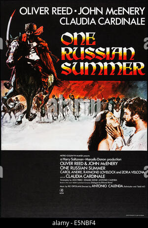 ONE RUSSIAN SUMMER, (aka FURY), from left: Claudia Cardinale, Oliver ...