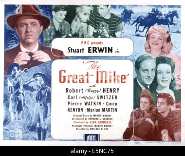 THE GREAT MIKE, Gwen Kenyon, Bob Meredith, Stuart Erwin, Robert Buzz ...