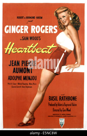 HEARTBEAT, Ginger Rogers, 1946 Stock Photo - Alamy