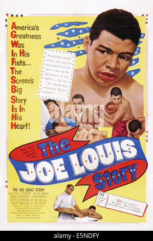 THE JOE LOUIS STORY, Coley Wallace as World Heavyweight Boxing Champ ...