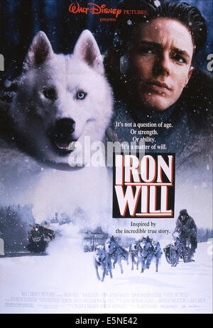 IRON WILL - 1994 Buena Vista film with Mackenzie Astin Stock Photo - Alamy