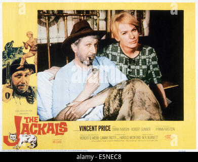 THE JACKALS, Vincent Price, Diana Ivarson, 1967, TM and Copyright (c ...