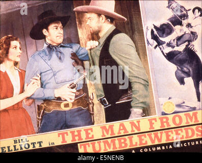 THE MAN FROM TUMBLEWEEDS, Bill Elliott, 1940 Stock Photo - Alamy
