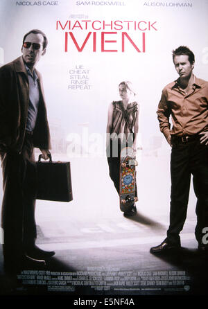 MATCHSTICK MEN, from left: Nicolas Cage, Alison Lohman, 2003, © Warner ...