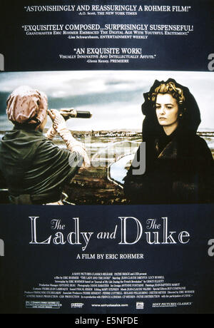THE LADY AND THE DUKE, (aka L'ANGLAISE ET LE DUC), Caroline Morin, Lucy ...