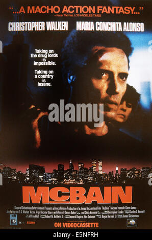 MCBAIN, Christopher Walken, 1991, © Universal/courtesy Everett ...