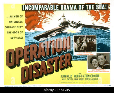 MORNING DEPARTURE (aka OPERATION DISASTER), James Hayter, 1950 Stock ...