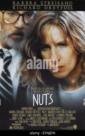 NUTS, Barbra Streisand, 1987, ©Warner Brothers/courtesy Everett ...
