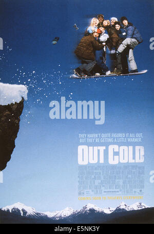 OUT COLD, (l-r): Zach Galifianakis, David Denman, Jason London ...