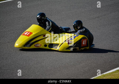 sidecar racing at cadwell park Stock Photo - Alamy