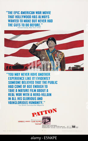 PATTON, George C. Scott, 1970, TM & Copyright (c) 20th Century Fox Film ...