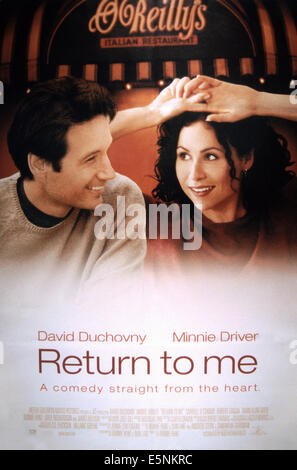 RETURN TO ME, Minnie Driver, David Duchovny, 2000, (c)MGM/courtesy ...