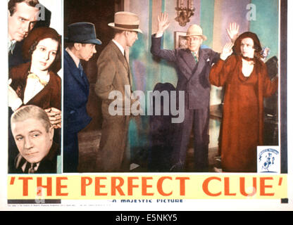 THE PERFECT CLUE, Richard 'Skeets' Gallagher, Charles C Wilson, 1935 ...