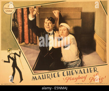 THE PLAYBOY OF PARIS, Maurice Chevalier, 1930 Stock Photo - Alamy