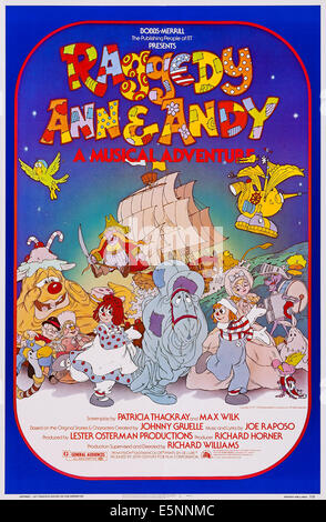 RAGGEDY ANN & ANDY: A MUSICAL ADVENTURE, (aka ANNE ET ANDY), from left ...