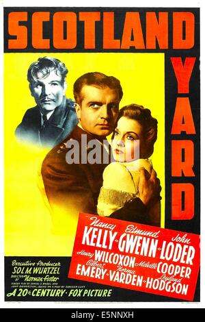 SCOTLAND YARD, John Loder, 1941, TM and copyright ©20th Century Fox ...